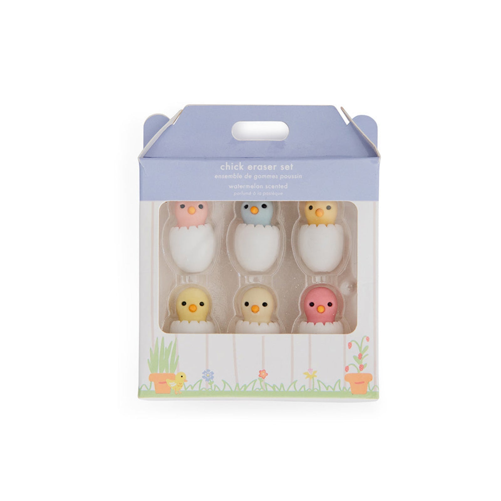 Jollity & Co Chicks Eraser Set – Plaid Rabbit Gifts