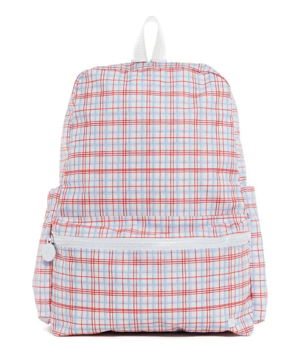 Backpacker - Classic Plaid Red – Plaid Rabbit Gifts